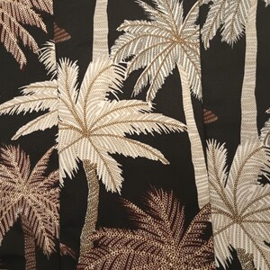 Reversible Japanese Knot Bag (palm Trees / Tropical) - Etsy