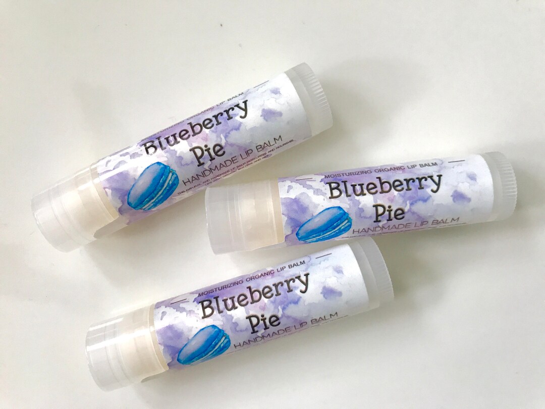 Blueberry Pie Lip Balm - Gift for Girls - Best Stocking Stuffer - White ...
