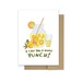 Citrus Fruit Punch Lemonade Card Friendship/ Love Pun Greeting A6 Card ...