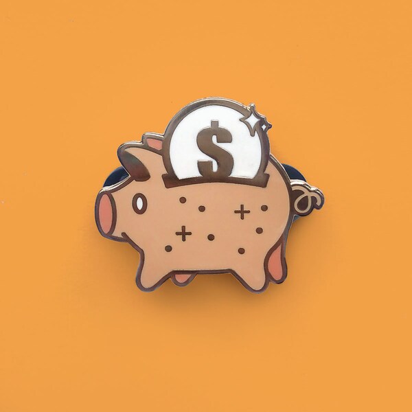 Pig Lapel Pin - Etsy