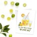 Citrus Fruit Punch Lemonade Card Friendship/ Love Pun Greeting A6 Card ...
