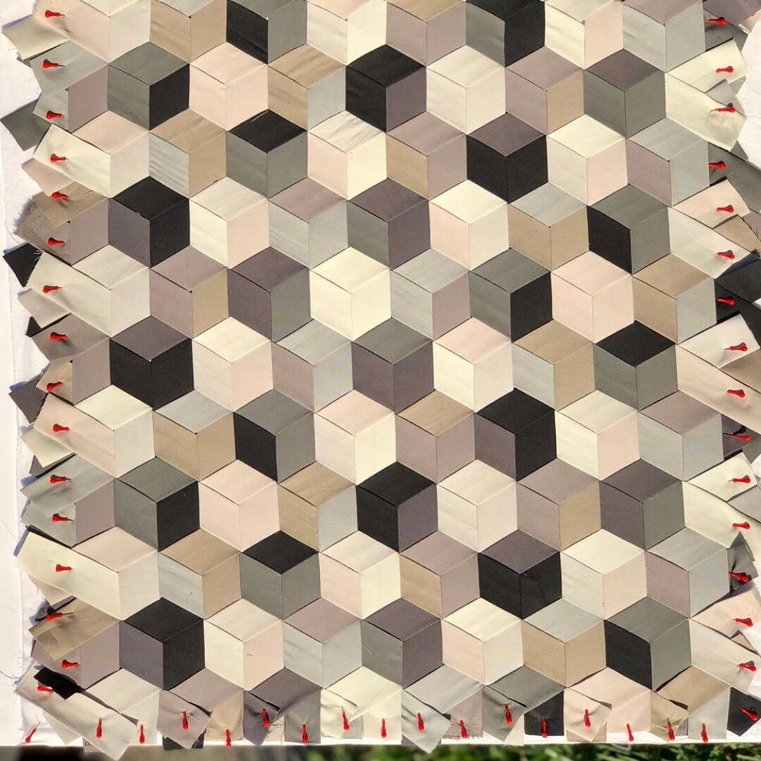 Tumbling Triplets: Fabric Weaving Pattern by WEFTY® - Etsy