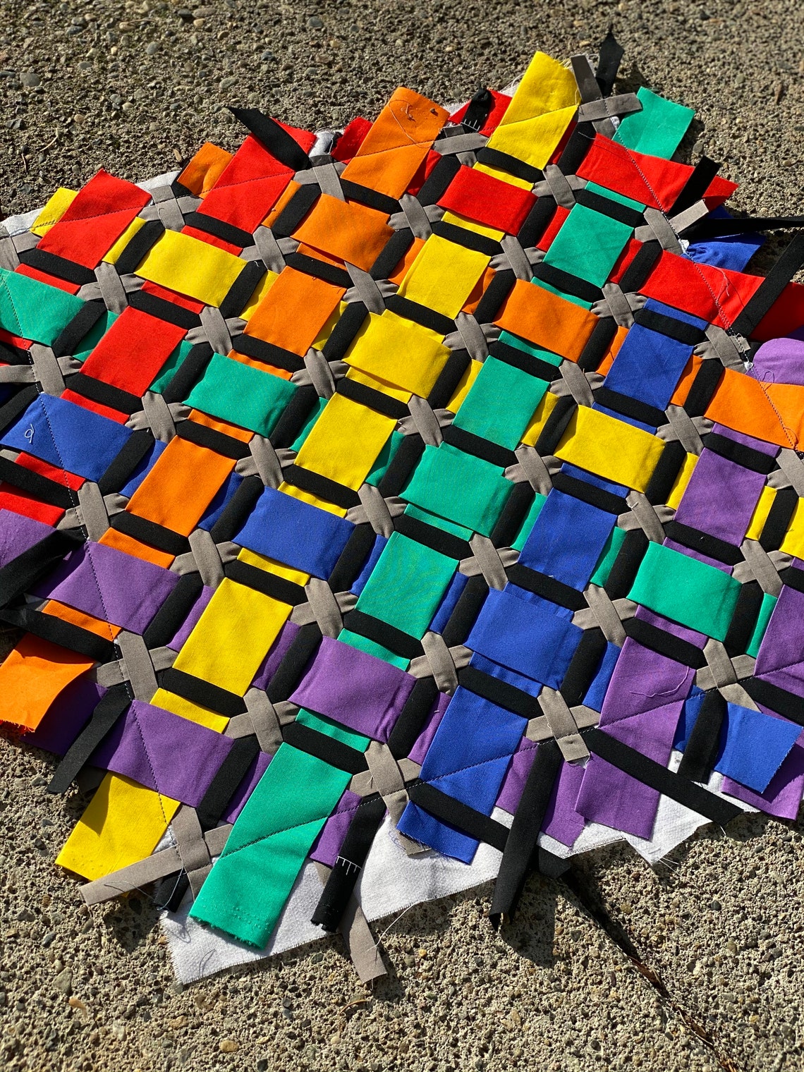 Lattice Weave PDF Pattern 14" X 14" Block by Mx Domestic - Etsy