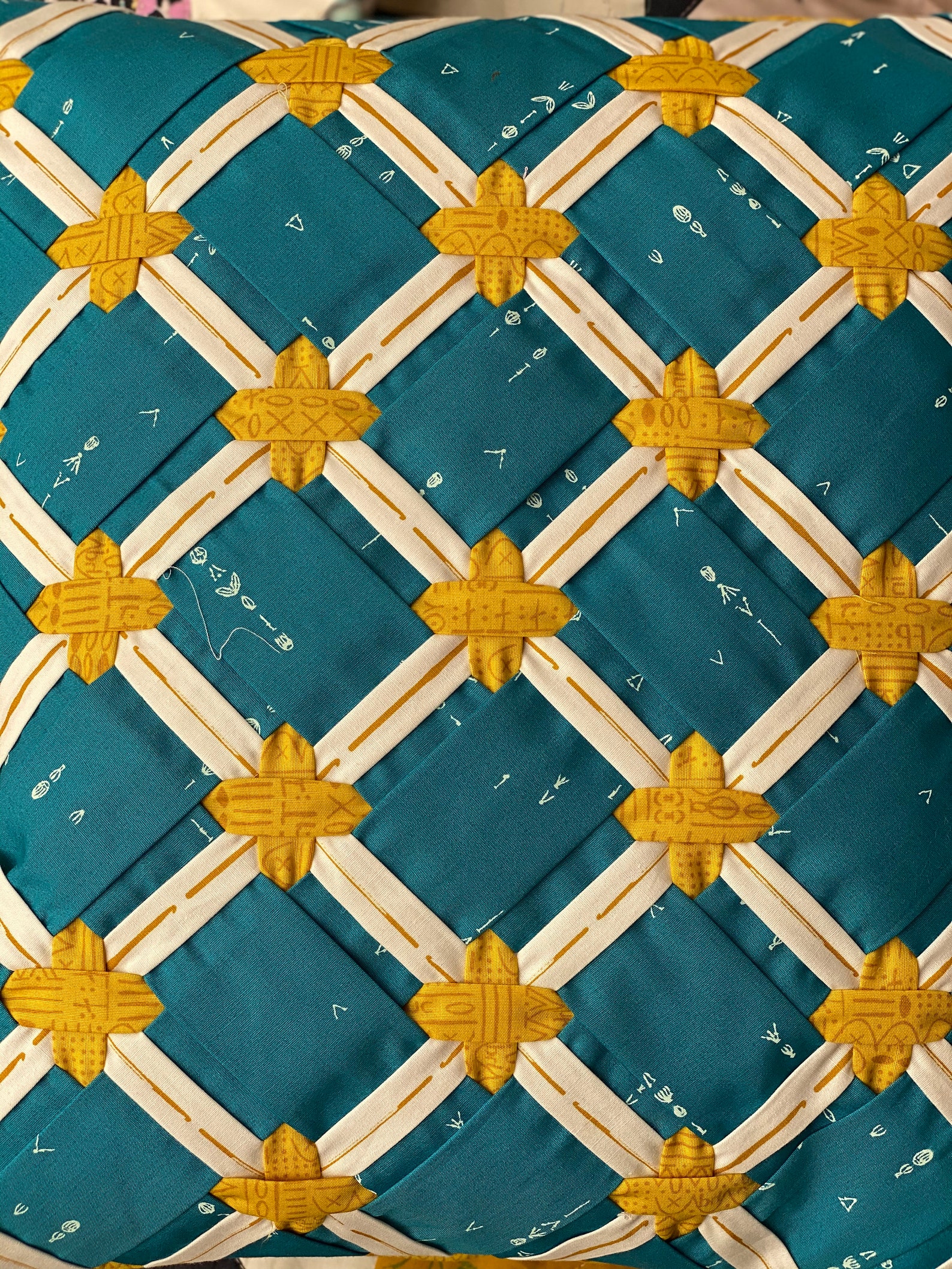 Lattice Weave PDF Pattern 14" X 14" Block by Mx Domestic - Etsy