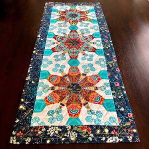 Flowermania English Paper Piecing Table Runner Starter Pack papers Only - Etsy