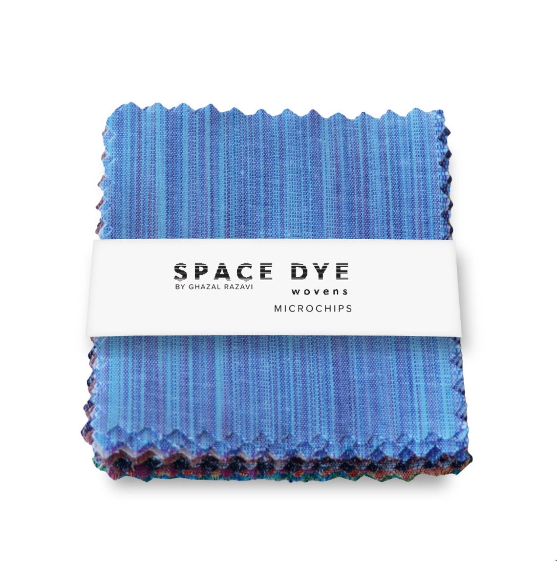 Space Dye Woven Fabric Microchips (42 2.5" Squares) by Figo Fabrics - Etsy
