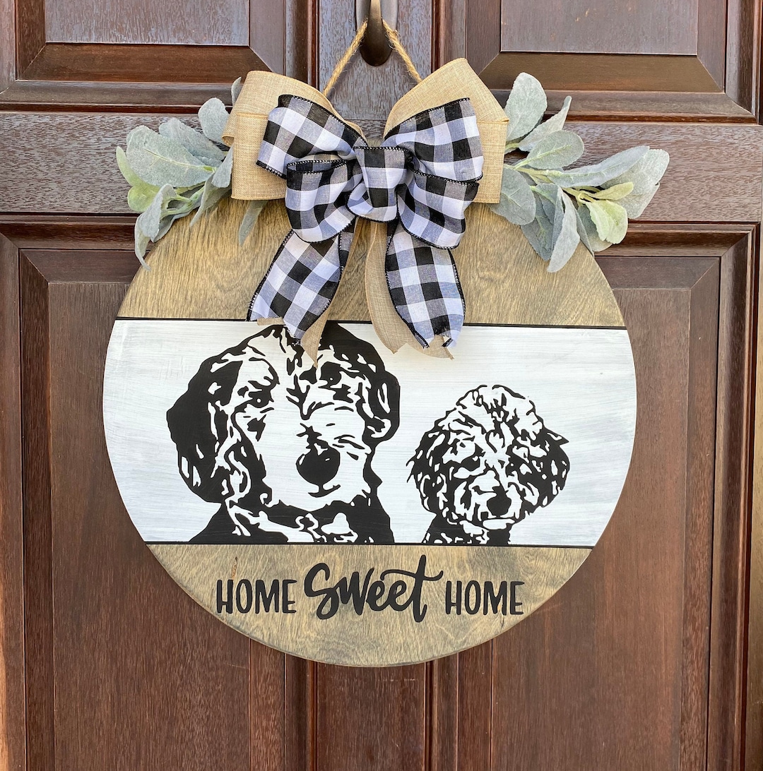 Custom Pet Door Hanger -door Decor Welcome Sign- Gift for Pet Owner - Etsy