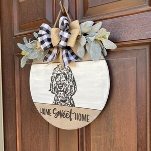 Custom Pet Door Hanger -door Decor Welcome Sign- Gift for Pet Owner - Etsy