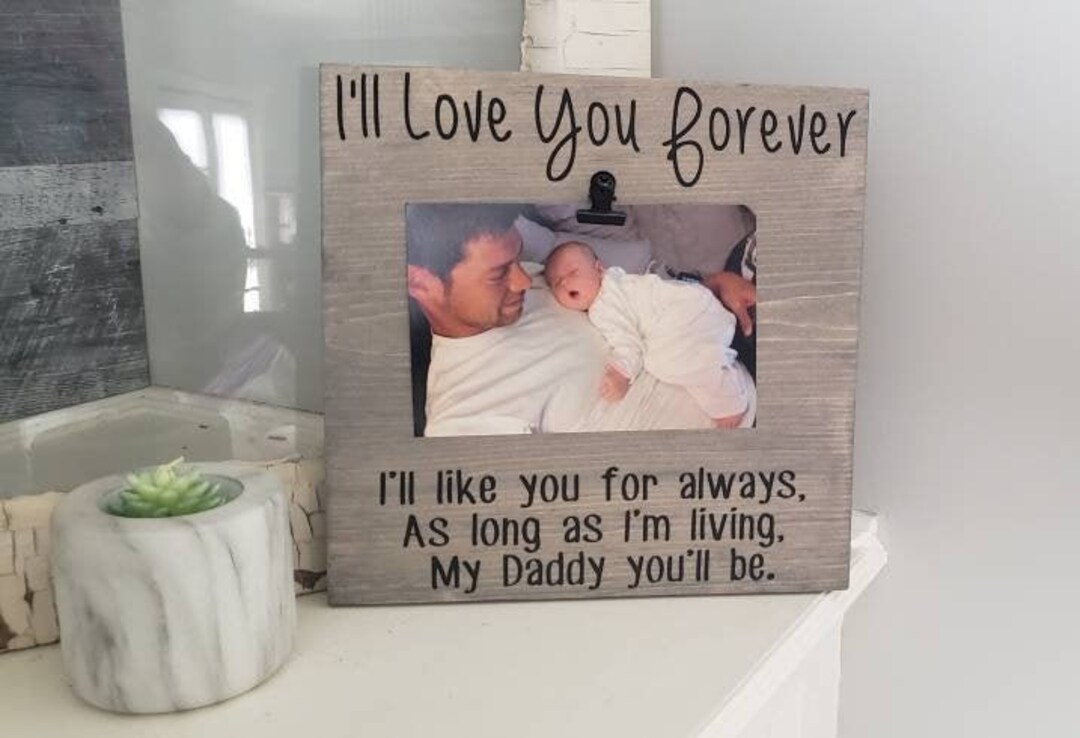 FATHER'S DAY Gift-customized Photo Display- Personalized Frame- Frame ...