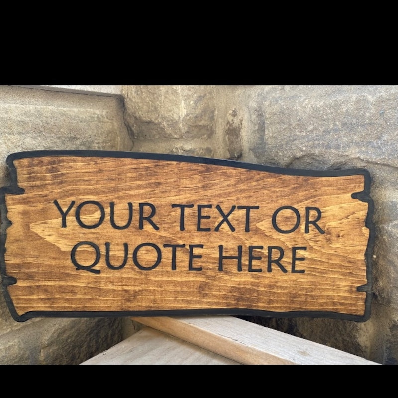 Outdoor Wood Sign - Etsy