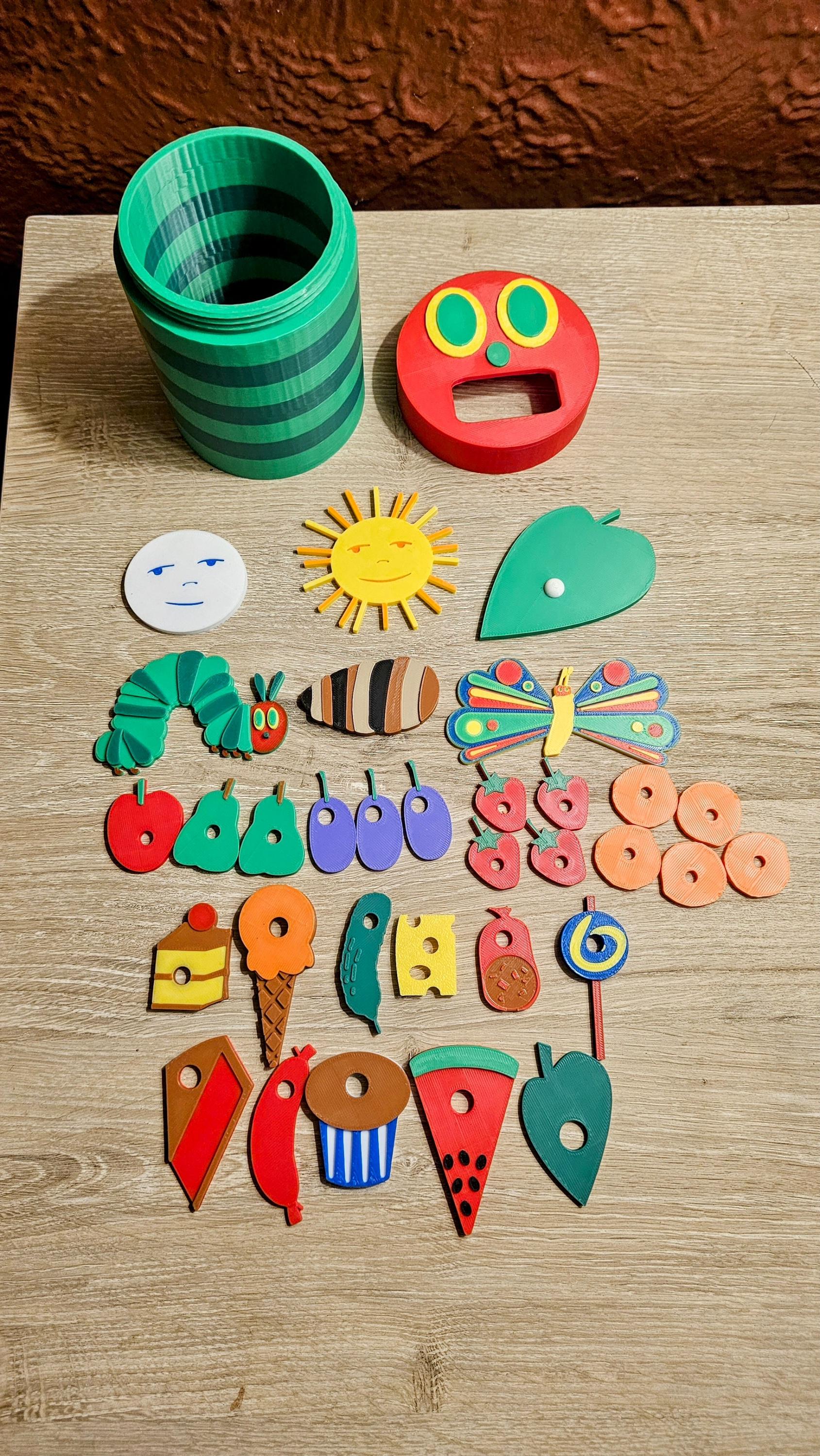 The Very Hungry Caterpillar FULL STORY Playset - Etsy