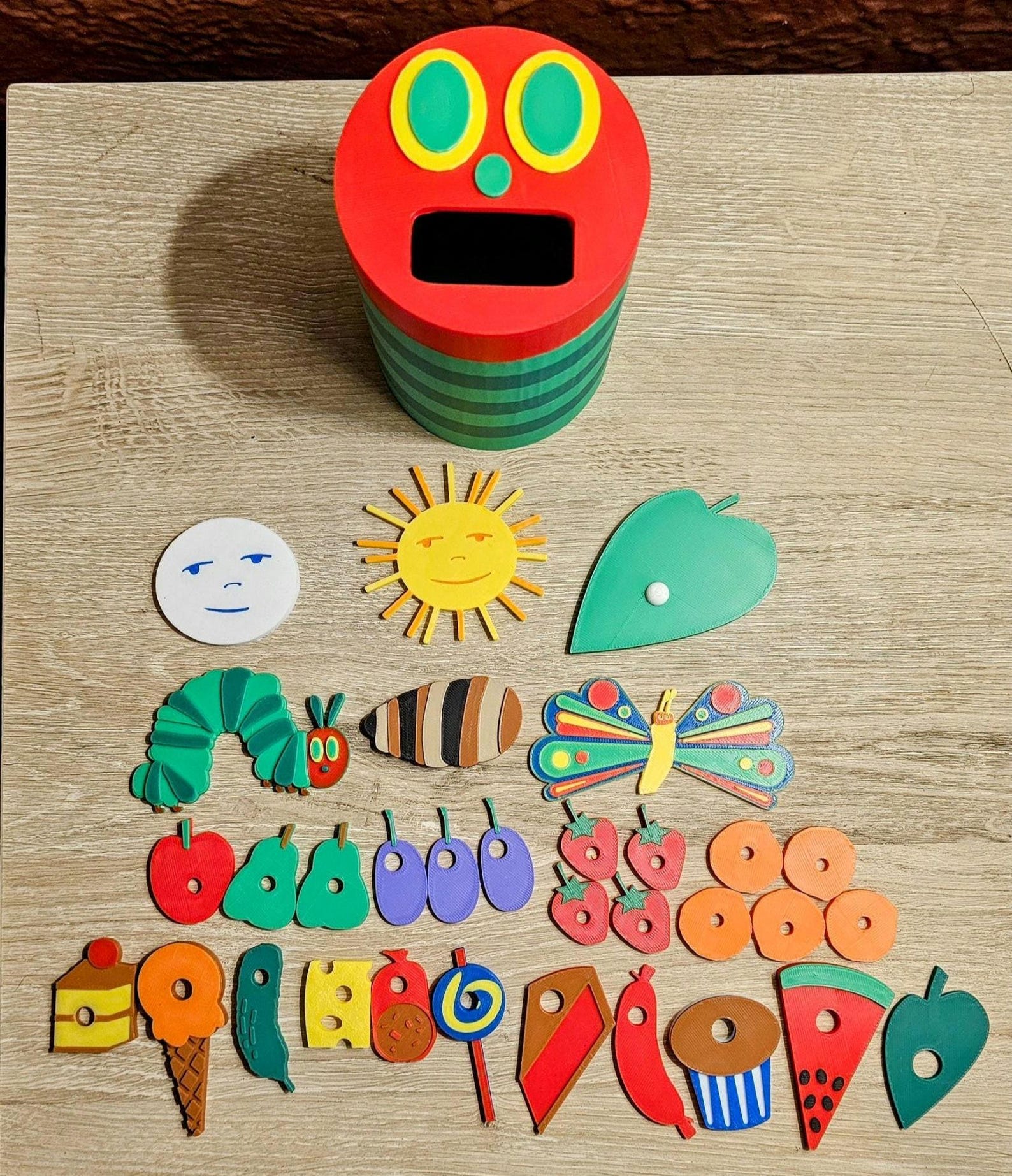 The Very Hungry Caterpillar FULL STORY Playset - Etsy