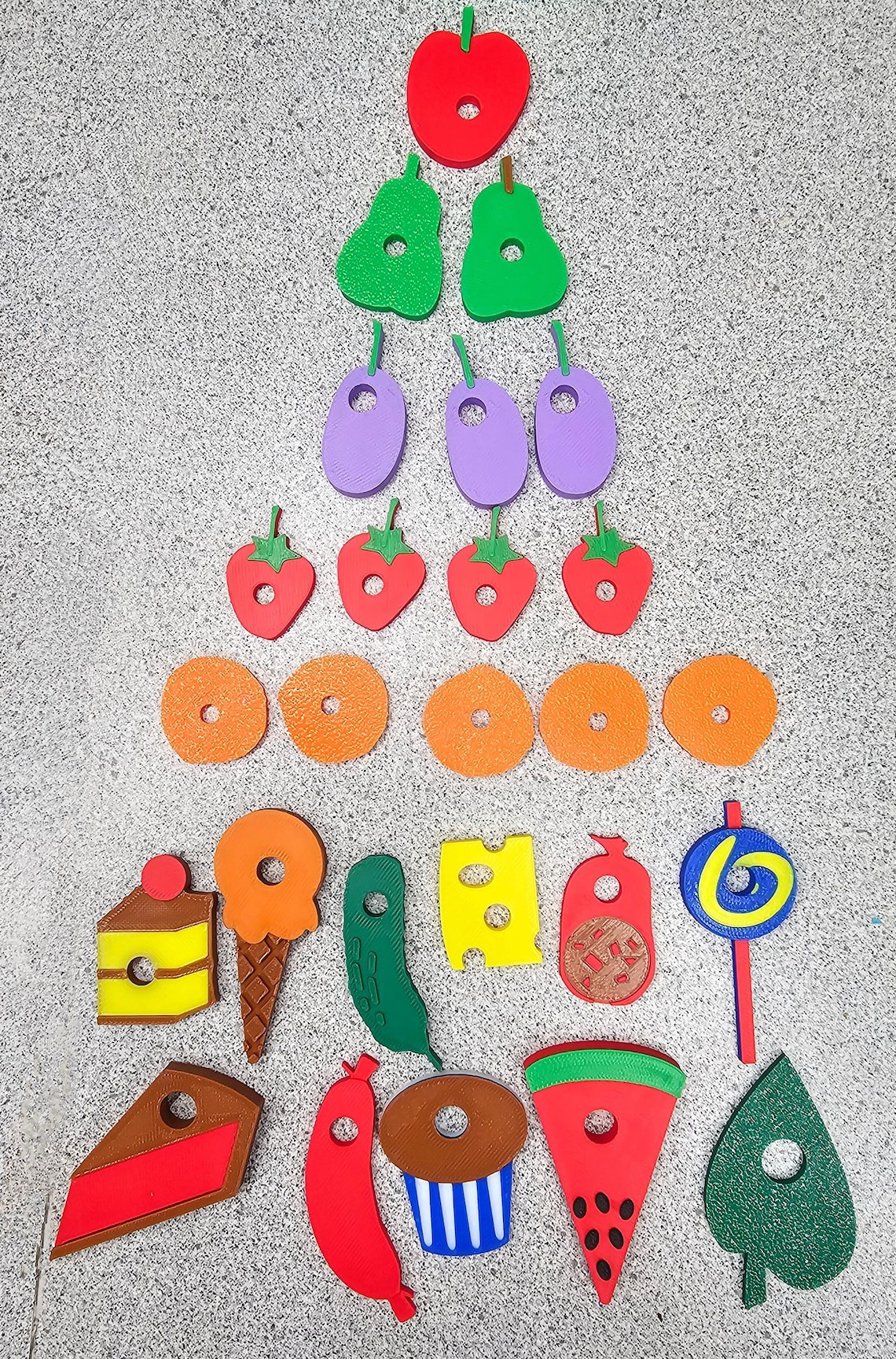 The Very Hungry Caterpillar FULL STORY Playset - Etsy