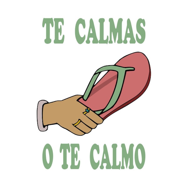 Te Calmas O Te Calmo Svg - Etsy