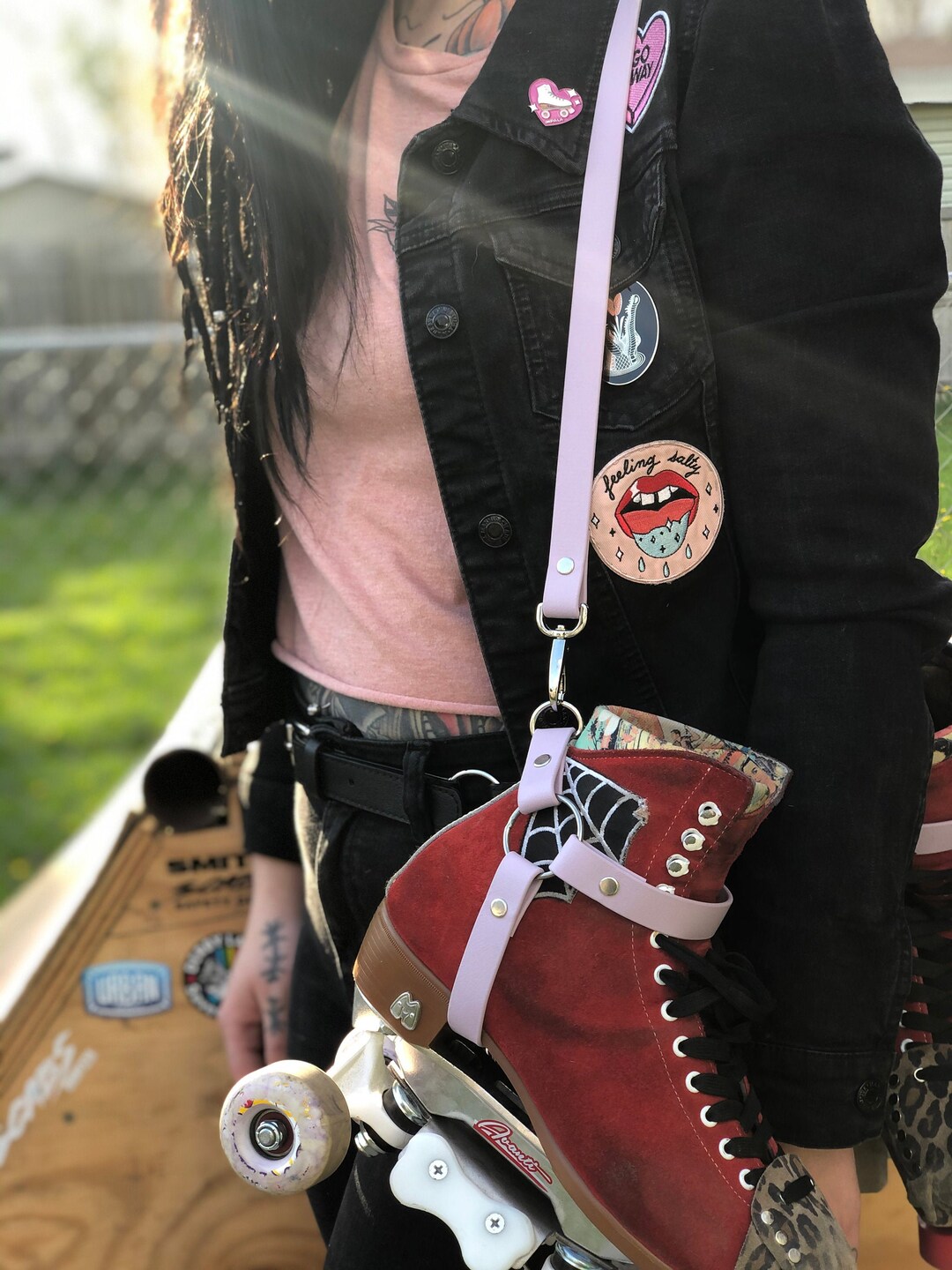 Lilac Skate Leash Harness - Etsy