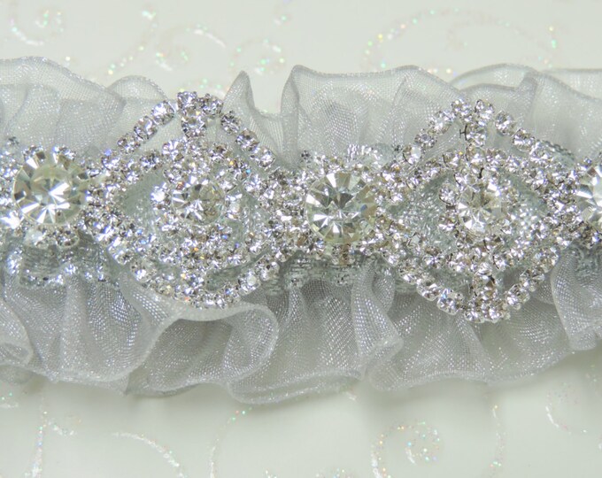 Silver Prom Garter Prom Garters Custom Color Prom Garter - Etsy