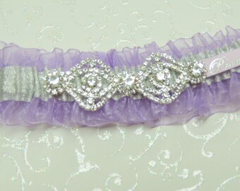 Purple Prom Garter | Etsy