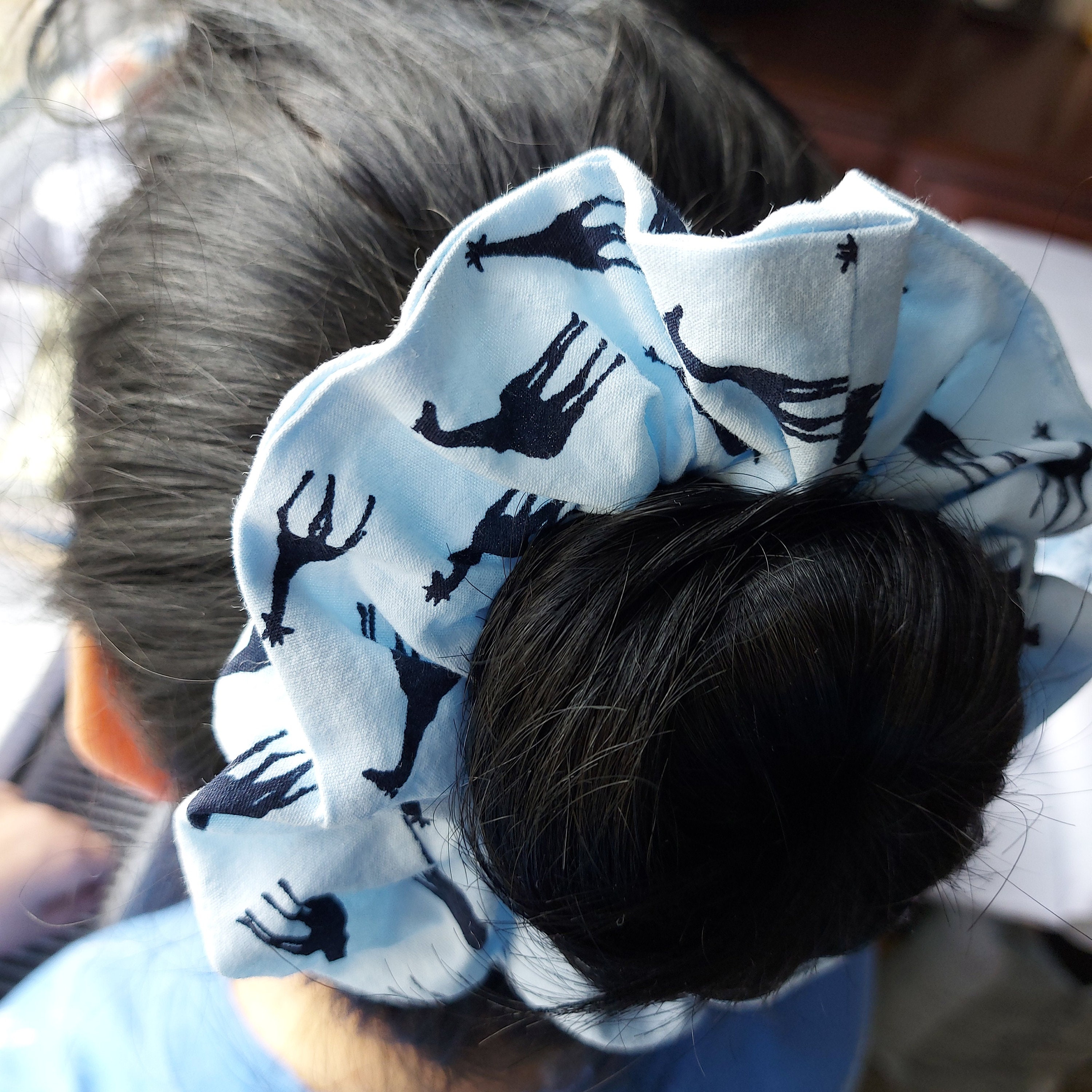 Giraffe Hair Scrunchie Animal Hair Tie Ballet Bun Hair - Etsy.de