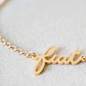 Fiat Bracelet With Lapis Stone, Catholic Gifts, Catholic Jewelry ...