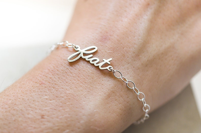 Silver Fiat Bracelet With Lapis Stone, Catholic Gifts, Catholic Jewelry ...