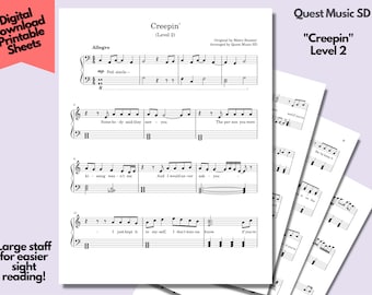 Piano Sheet Music what Was I Made For Level 2 Easy Piano Sheets ...
