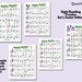 Music Sight Reading Practice PRINTABLE WORKSHEETS (5 PAGES) - Set 1 ...