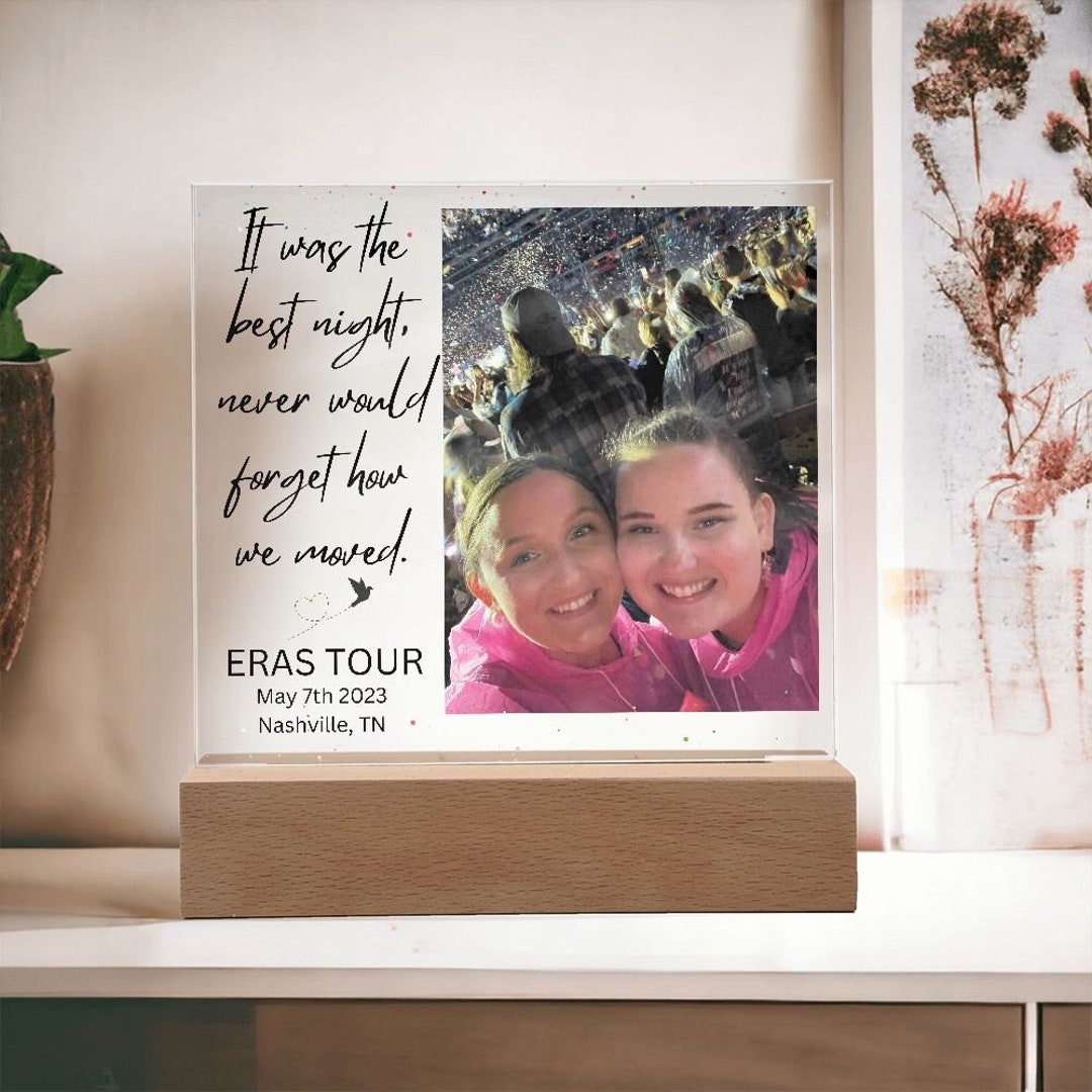 Personalized ERAS Tour Gift Concert Tour Memory Photo, It Was the Best ...