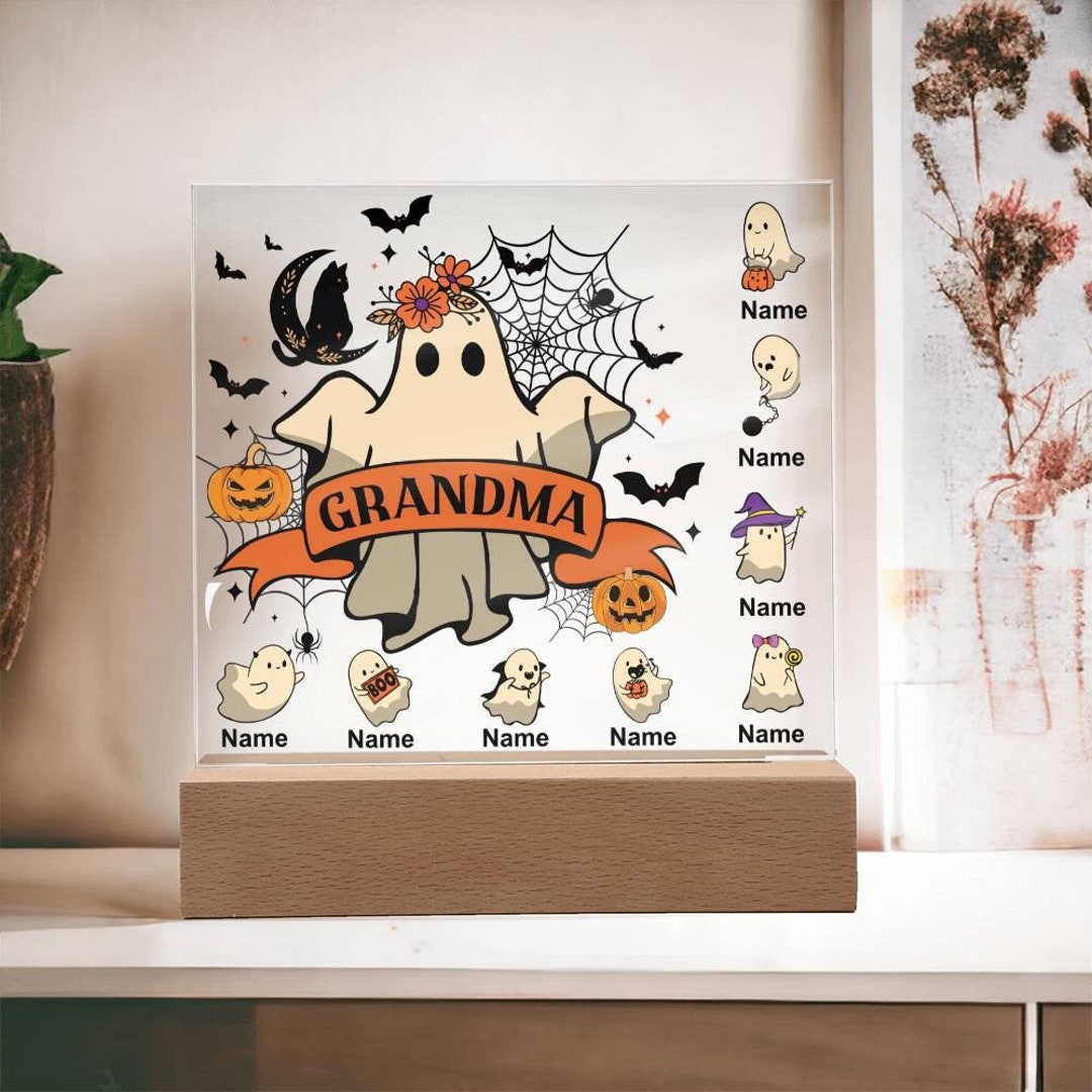 Grandma's Ghosts LED Lighted Plaque - Etsy