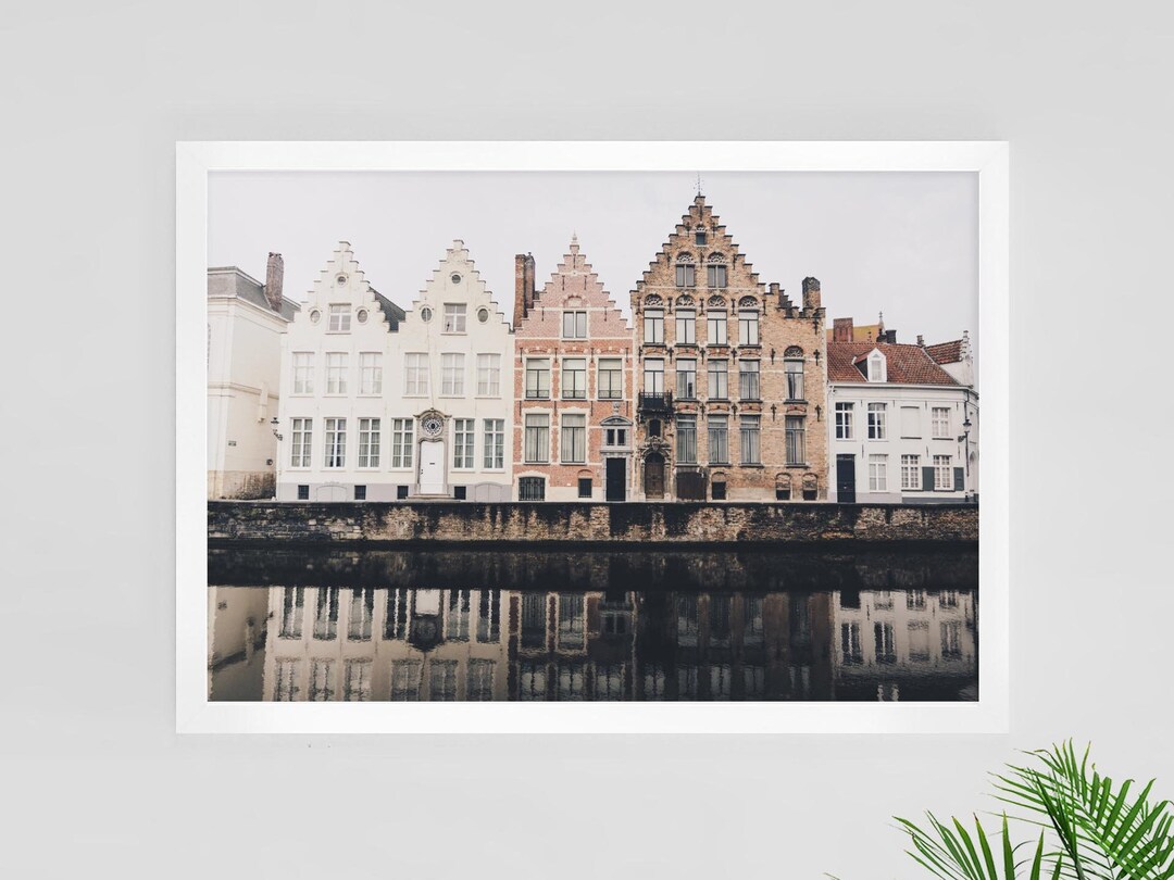 Bruges Print, Bruges Art, Cityscape Wall Art, Digital Download ...