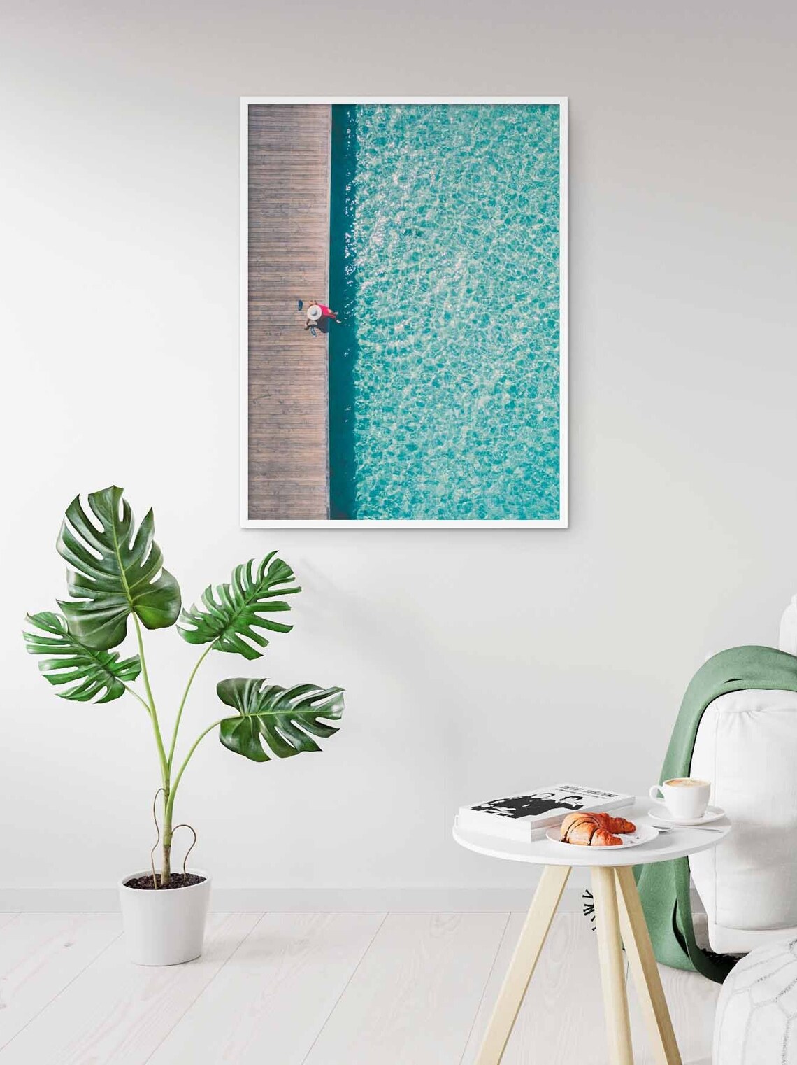 Swimming Pool Print Aerial Pool Print Summer Print Aerial - Etsy