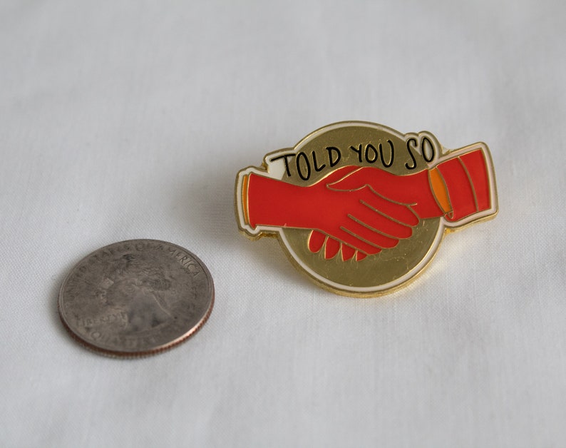 Told You So After Laughter Enamel Pin paramore | Etsy
