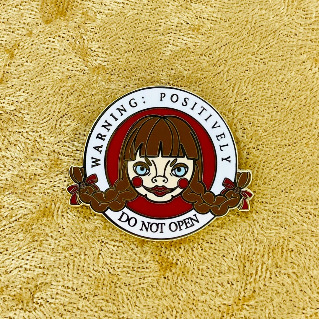 Annabelle Enamel Pin - the Conjuring - Horror Enamel Pin - Etsy