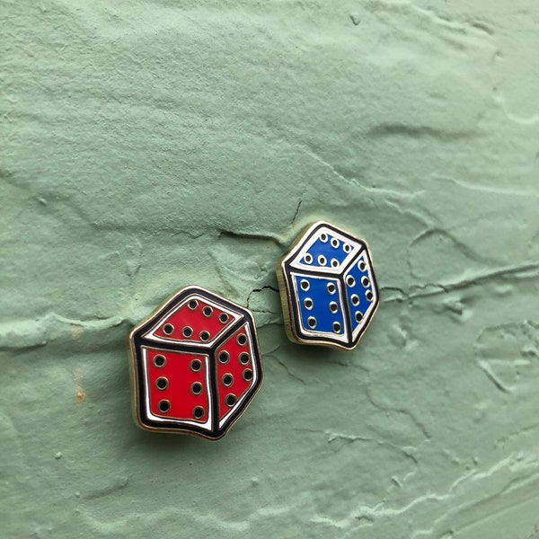 Dice Pin - Etsy