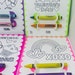 Valentine's Day Coloring Card Set With Crayons Gifts for Kids ...