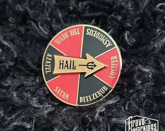 Spinning Enamel Pin - Etsy