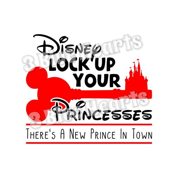 Disney Lock up your Princesses svg studio dxf pdf jpg png | Etsy