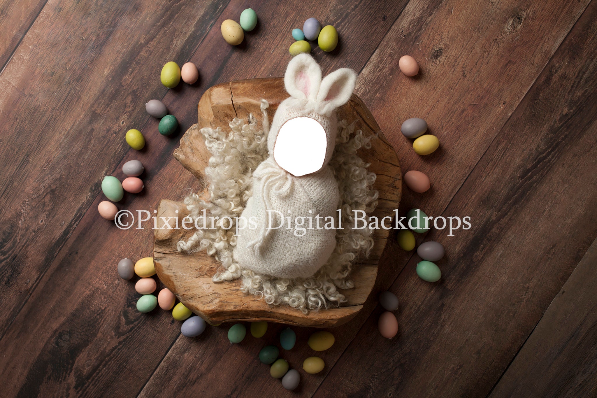 Newborn Easter Digital Prop Newborn Easter Prop Digital - Etsy