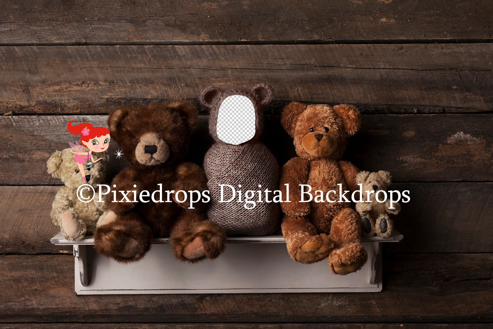 Newborn Digital Backdropbear Digital Backdropteddy Bear - Etsy