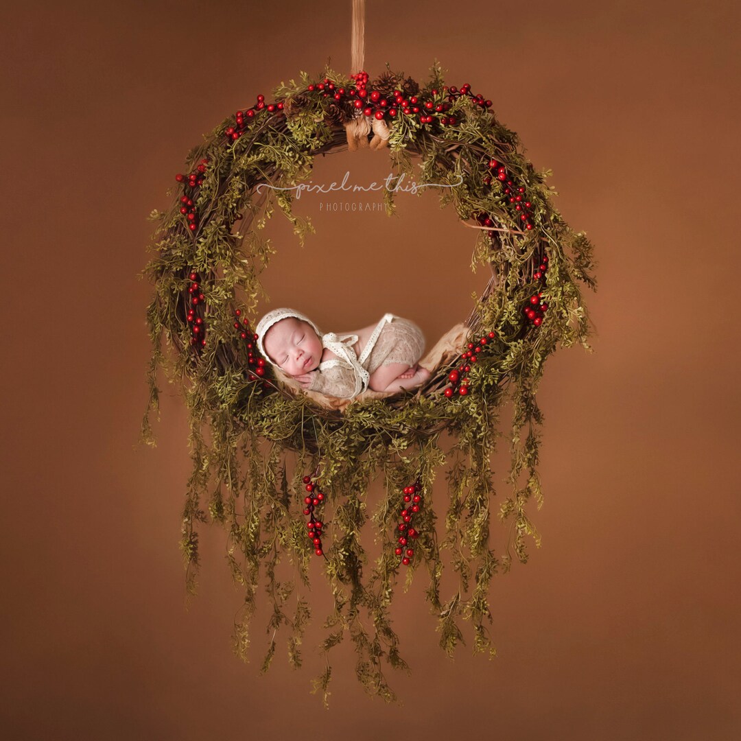 Christmas Newborn Digital, Christmas Hanging Backdrop, Christmas ...