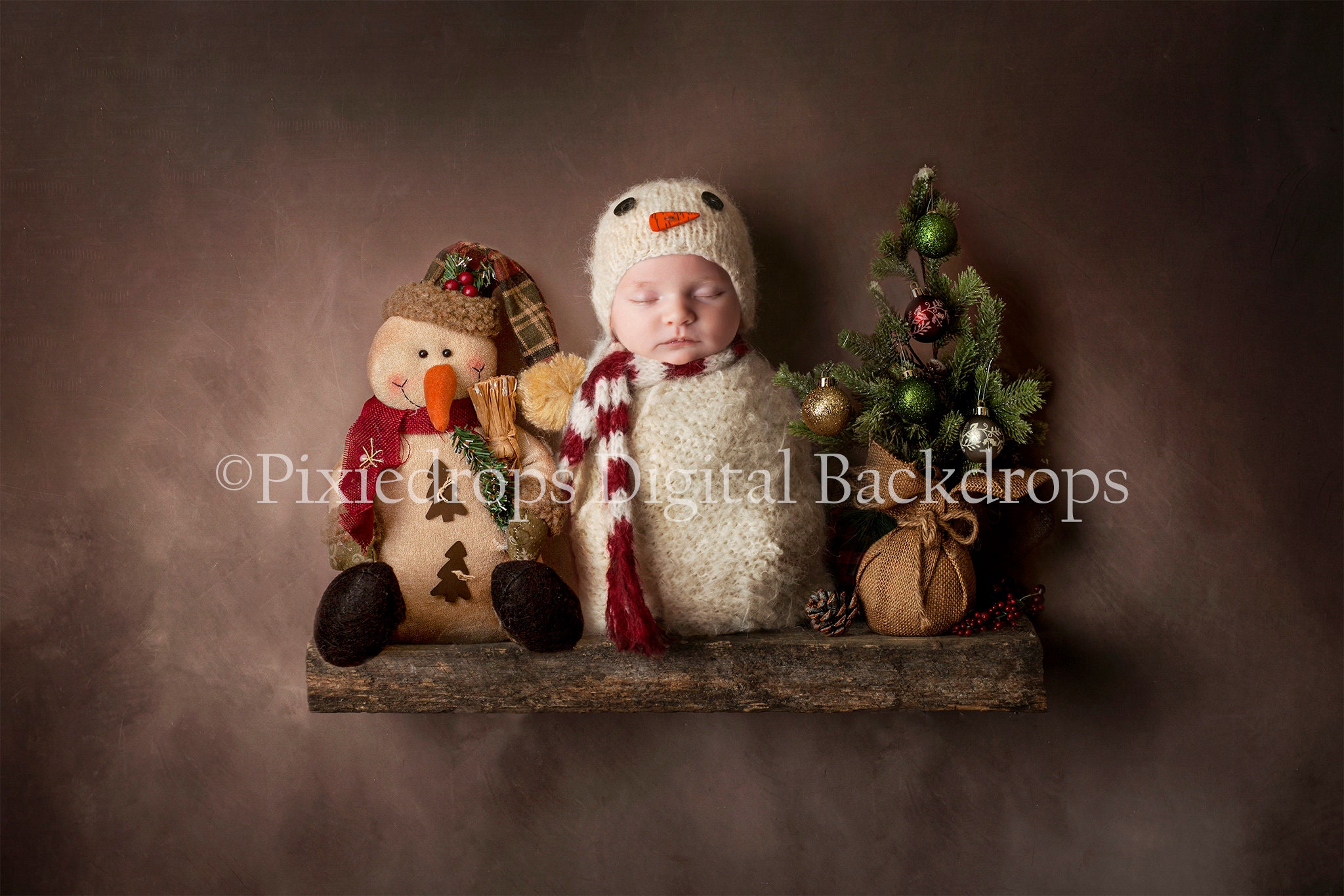 Snowman newborn prop snowman newborn digital prop Snowman | Etsy