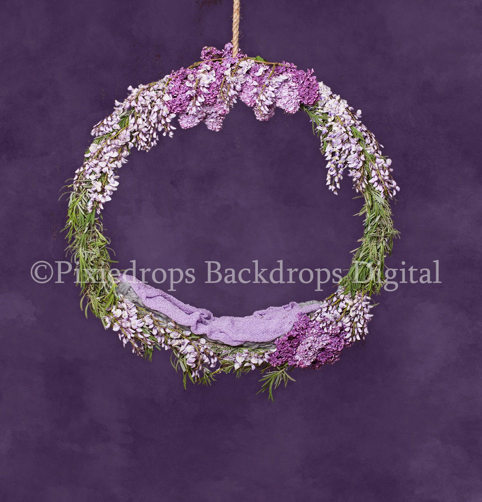 Digital Backdrops/props lilac and Lavander Swing on Dark - Etsy