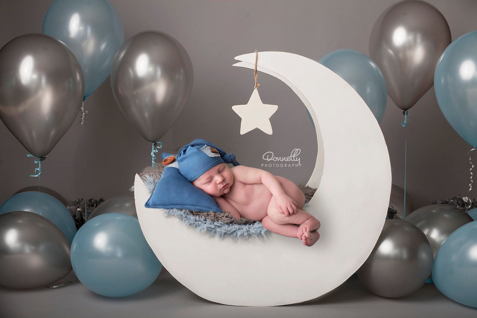 Digital Backdrops and Props. Newborn Moon Propmoon Prop With | Etsy