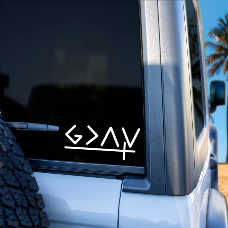 Christian Car Decals - Etsy