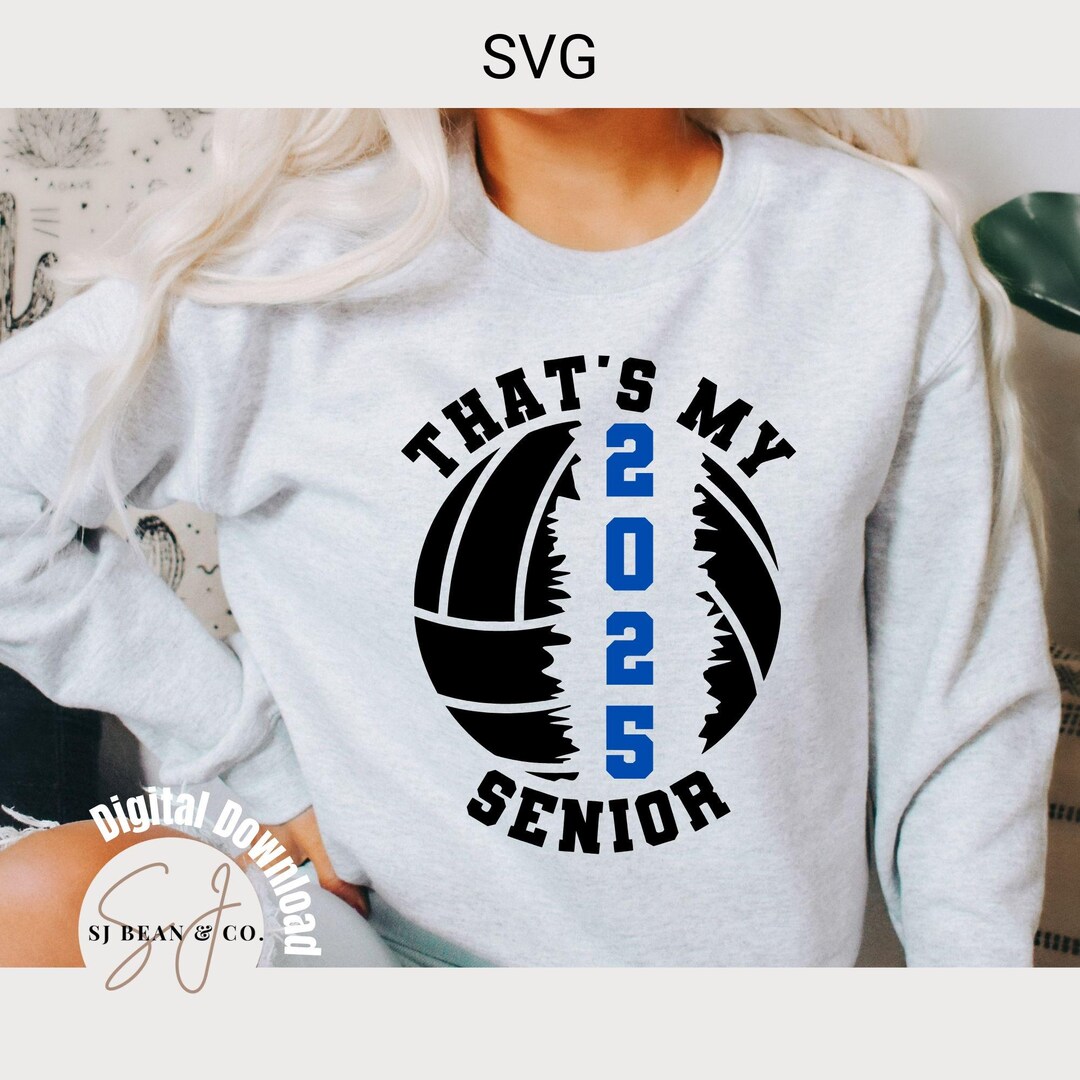 Mamá de voleibol SVG, voleibol senior Svg, esa es mi clase de último ...