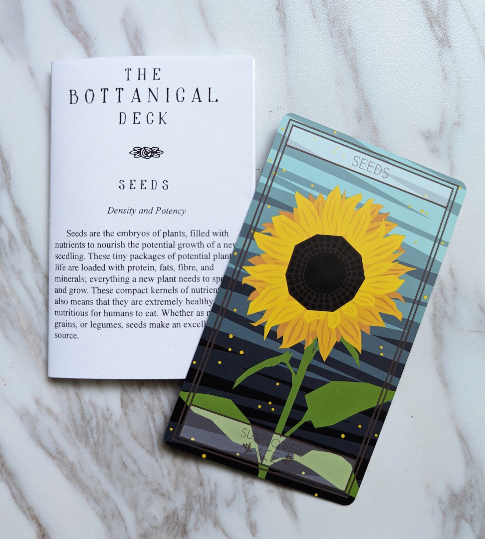 Seeds Bottanical Deck Expansion Pack Oracle - Etsy