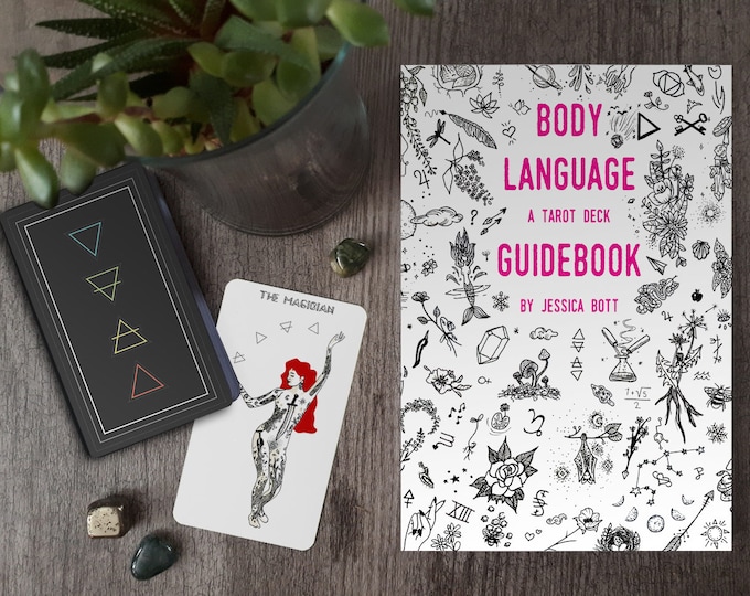 Body Language Tarot Deck and Guidebook - Etsy