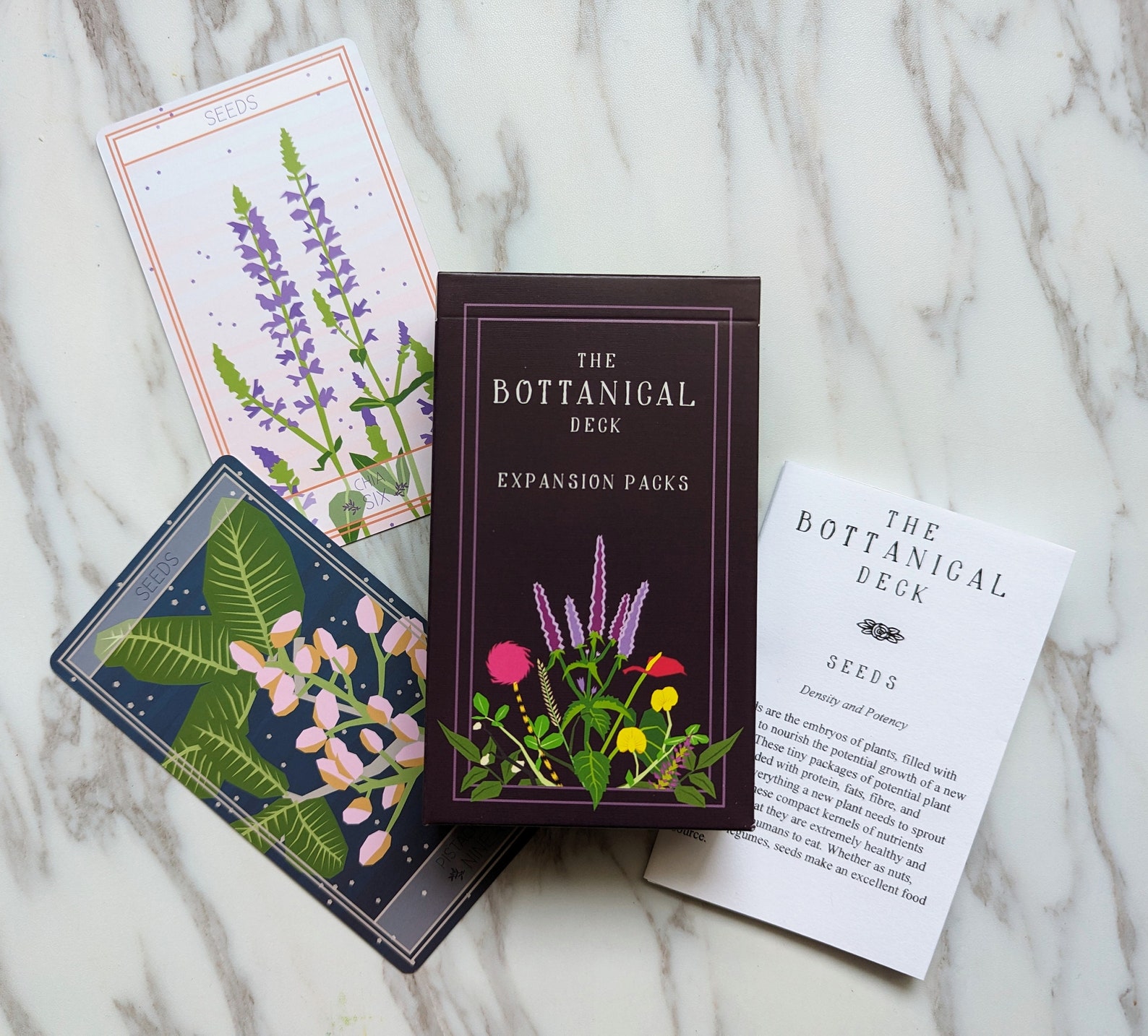 Seeds Bottanical Deck Expansion Pack Oracle - Etsy