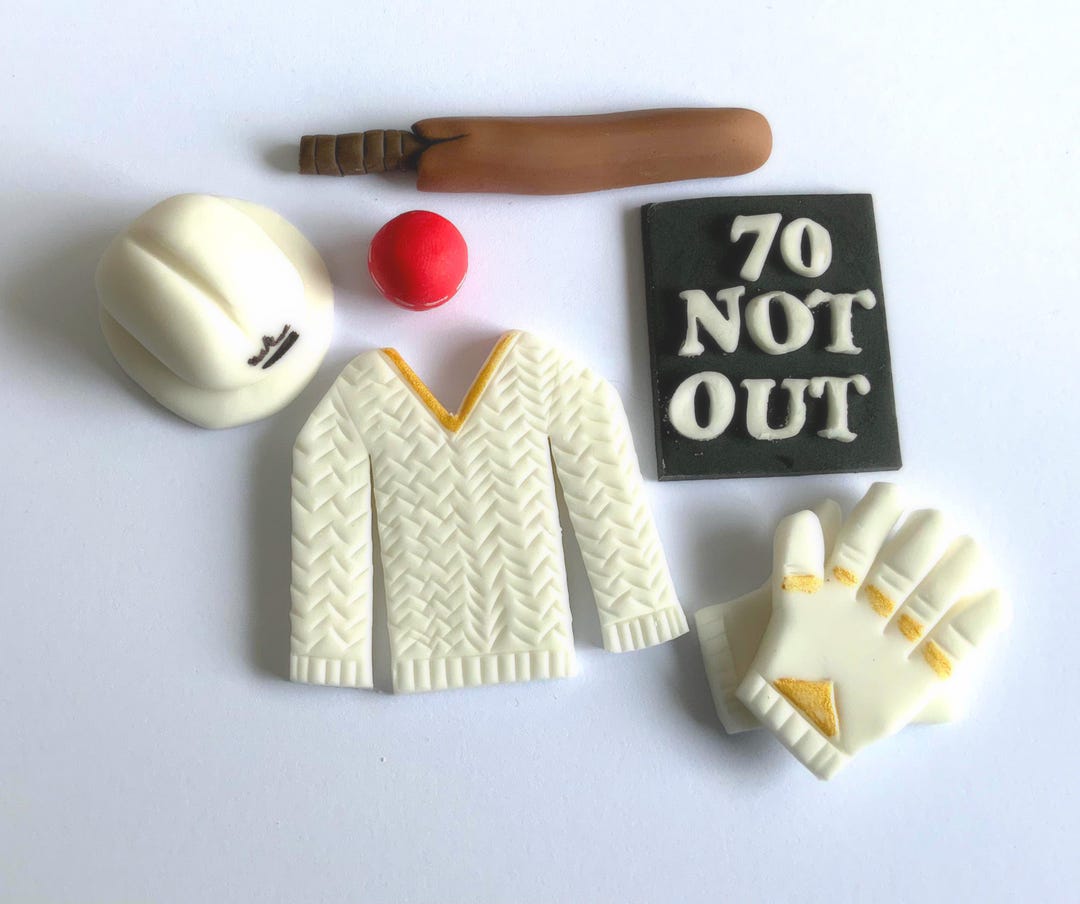Fondant Cricket Cake Topper - Etsy
