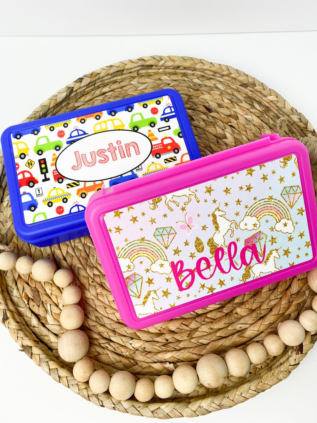 Personalized Pencil Box, Back to School , Art Supplies Storage - Etsy