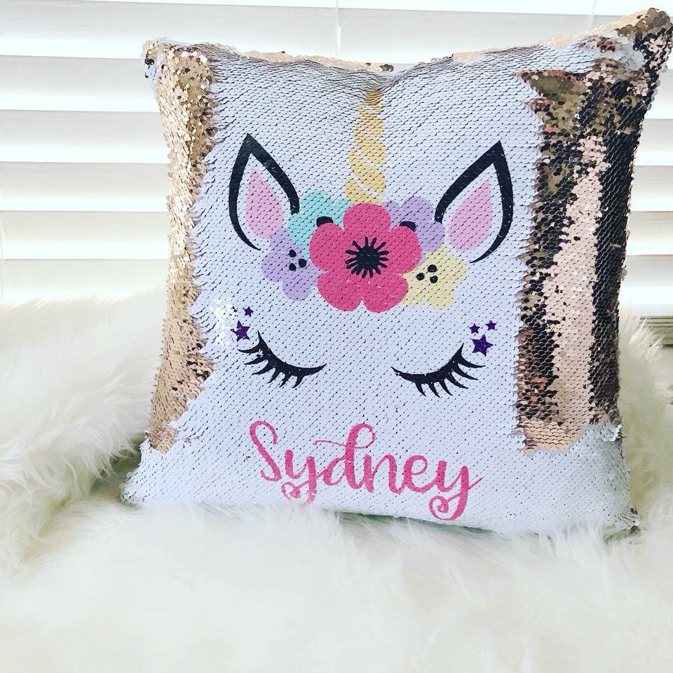 Slime Party Sequin Pillow Personalized Slime Queen Birthday - Etsy